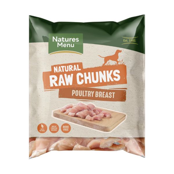 Natures Menu Poultry Breast Chunks – Wild West Pet